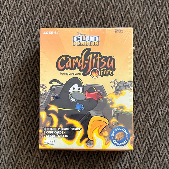Disney | Games | Club Penguin Card Jitsu Fire Hanger Box 23 Cards 3 ...